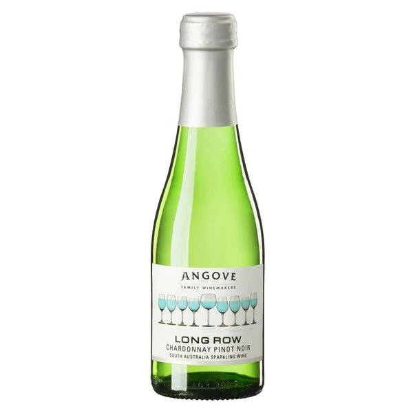 Angove Long Row Riverland Cuvee Brut Sparkling NV (200ml) - 24 Bottles ...