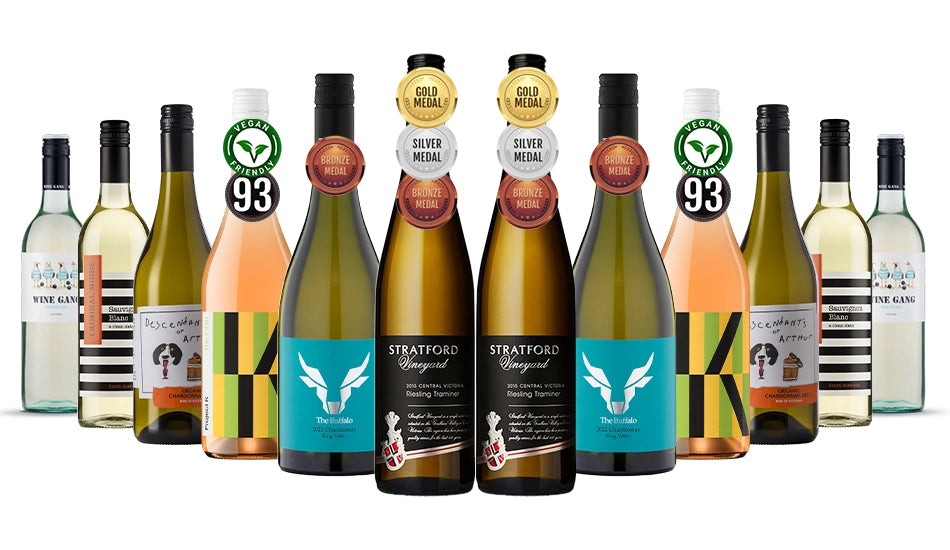 Fresh & Vibrant Whites Mix – 12 Bottles | Just Wines Australia