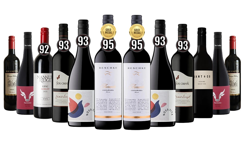 Grand Collection Red Mixed - 12 Bottles | Just Wines Australia