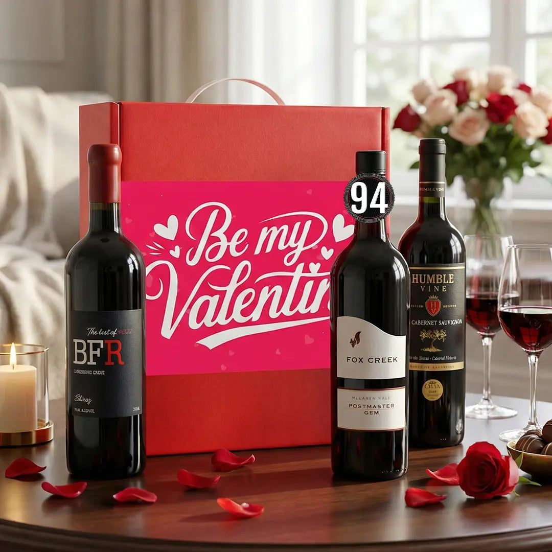 Valentine’s 3 Red Wine Gift Pack | Just Wines Australia